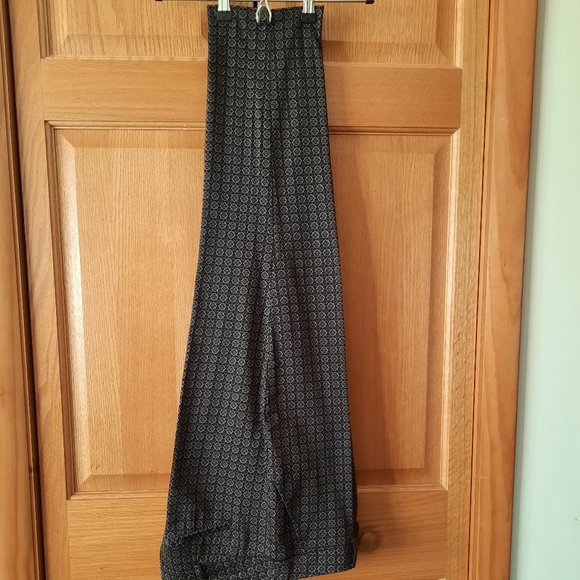 George | Pants & Jumpsuits | Price Drop George Blackviolet Print Pants ...